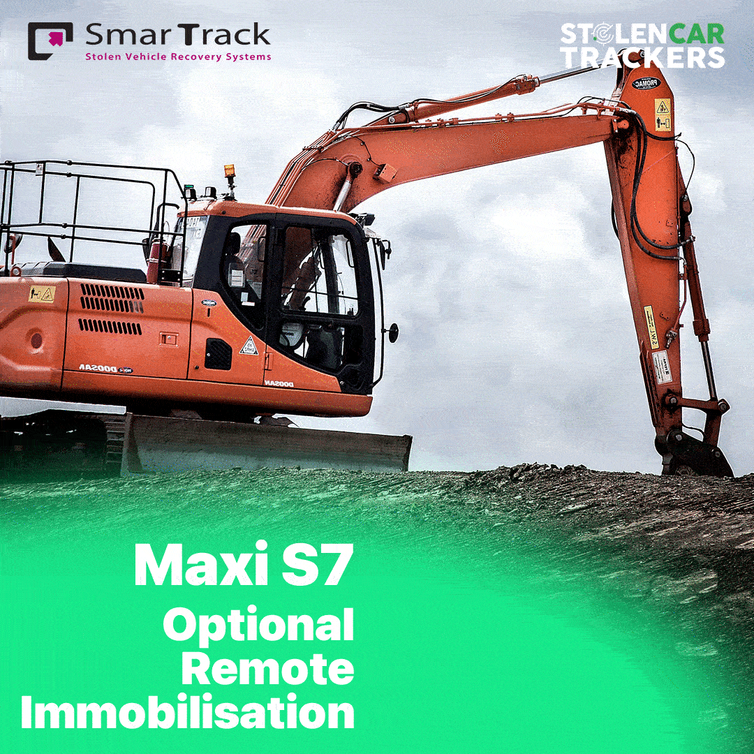 Smartrack Maxi S7 Maxi Plant Hire Tracker - STOLEN CAR TRACKERS