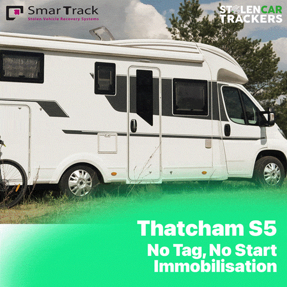 Smartrack S5 Motorhome Tracker Driver I.D - STOLEN CAR TRACKERS